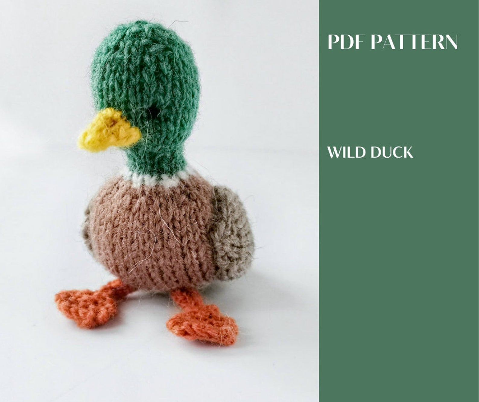 Tiny Wild Duck Knitting Pattern – LetKnit
