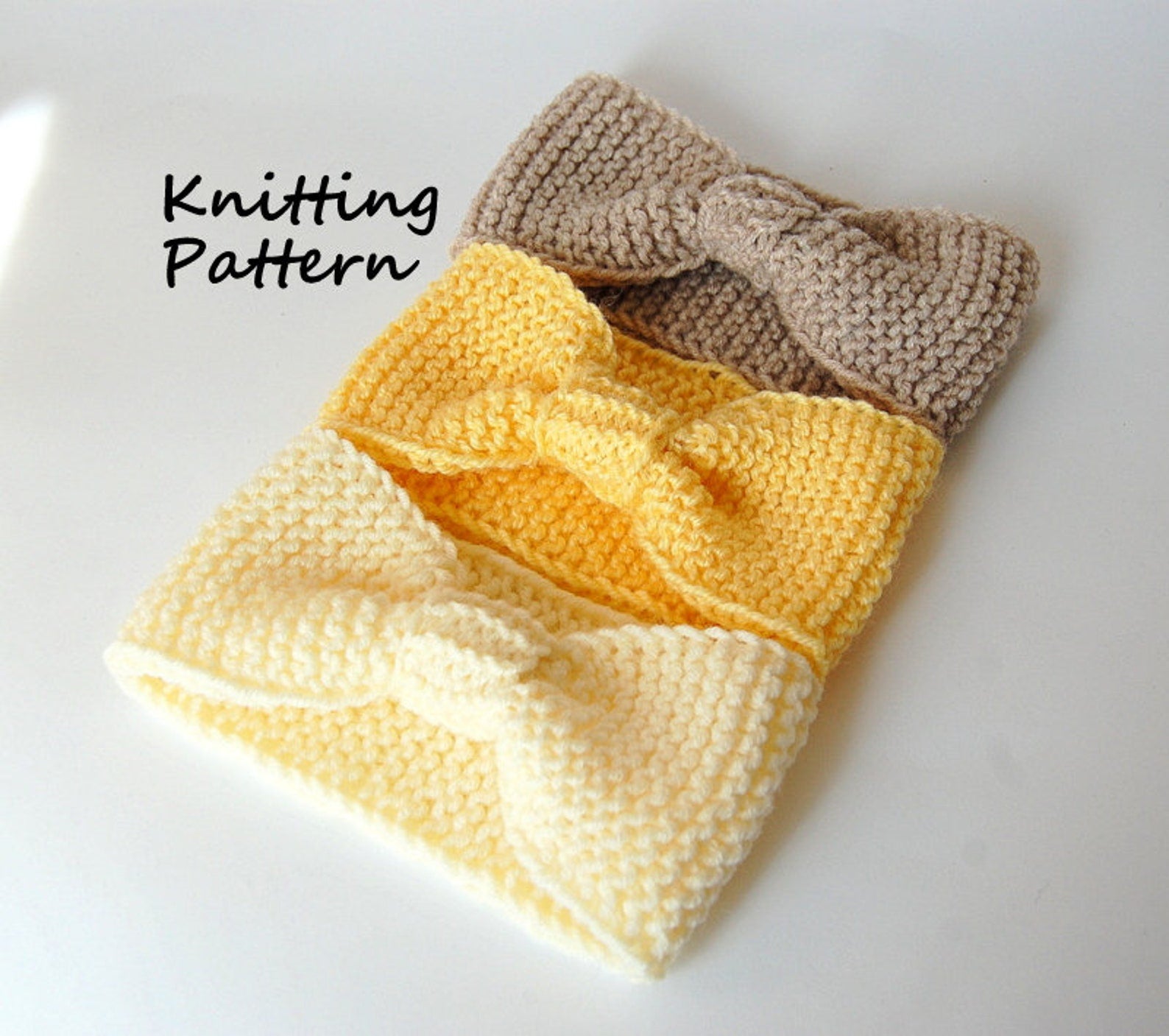 Earwarmer Turban for Baby Knitting Pattern – LetKnit