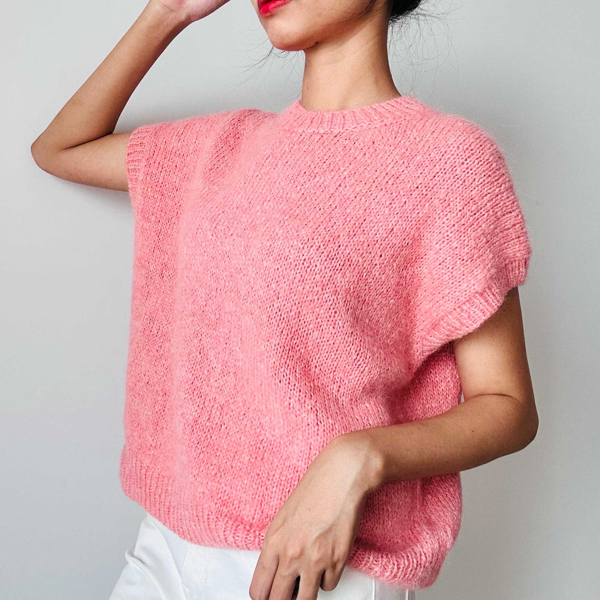 Classic Rugged Top Knitting Pattern – LetKnit
